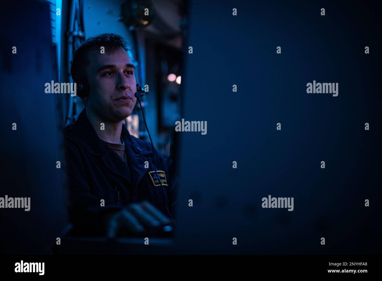 230214-N-XK462-1015 SOUTH CHINA SEA (Feb. 14, 2023) U.S. Navy Lt. j.g ...