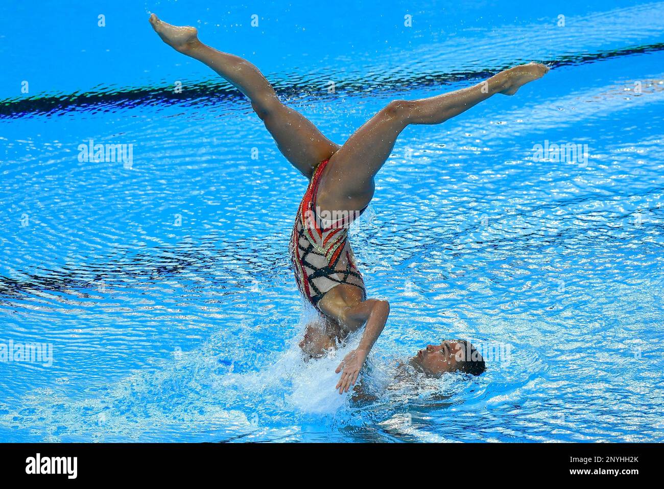 Rene Robert Prevost and Isabelle Rampling of Canada perform in the ...