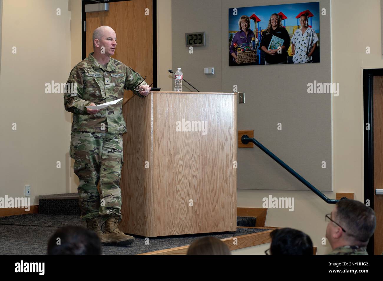 U.S. Space Force Brig. Gen. Dennis Bythewood, commander of the Joint ...