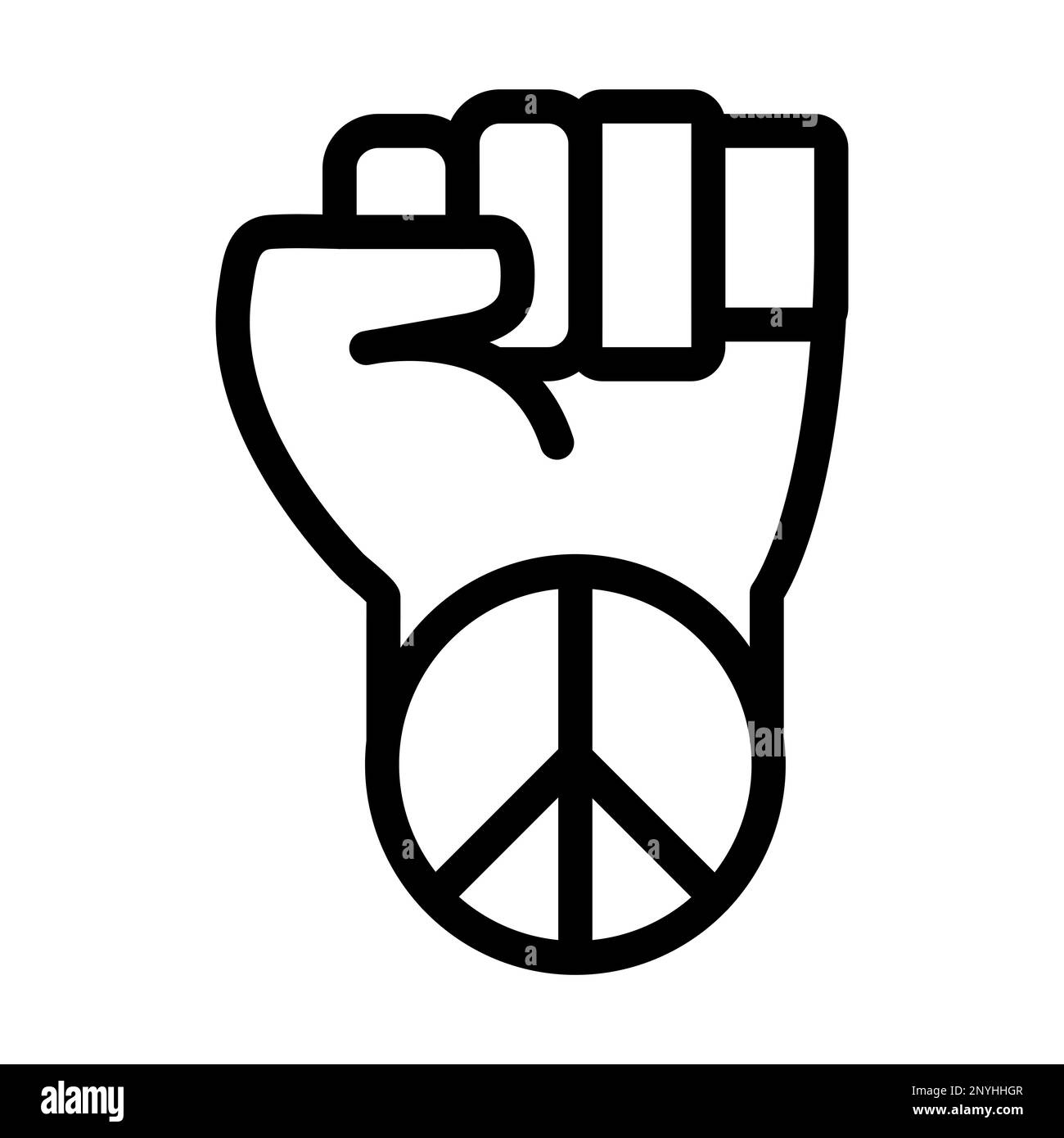 Voting speaker icon outline hi-res stock photography and images - Alamy