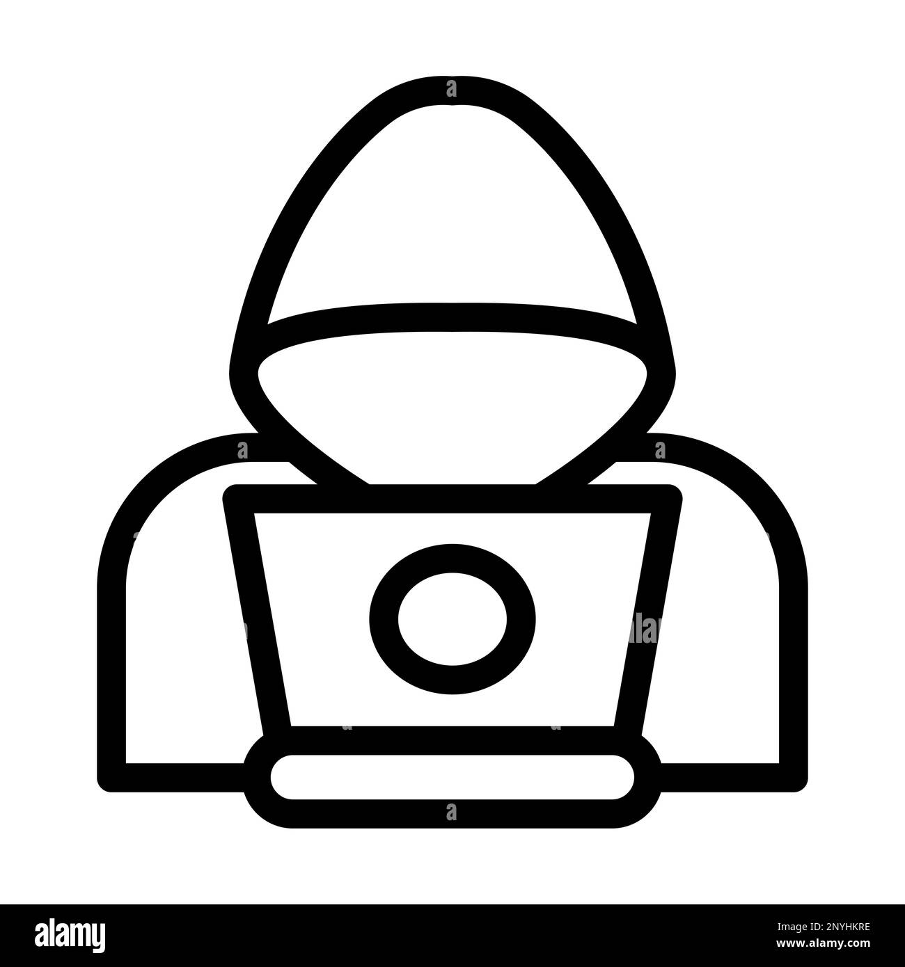 Files documents line icons Black and White Stock Photos & Images - Alamy