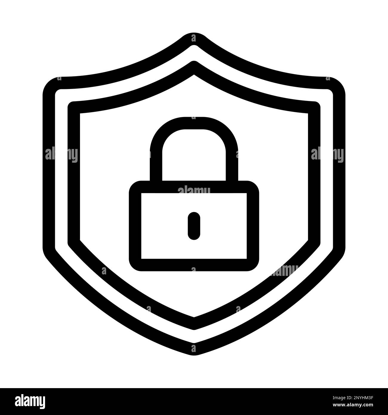 Cyber id icon set hi-res stock photography and images - Alamy