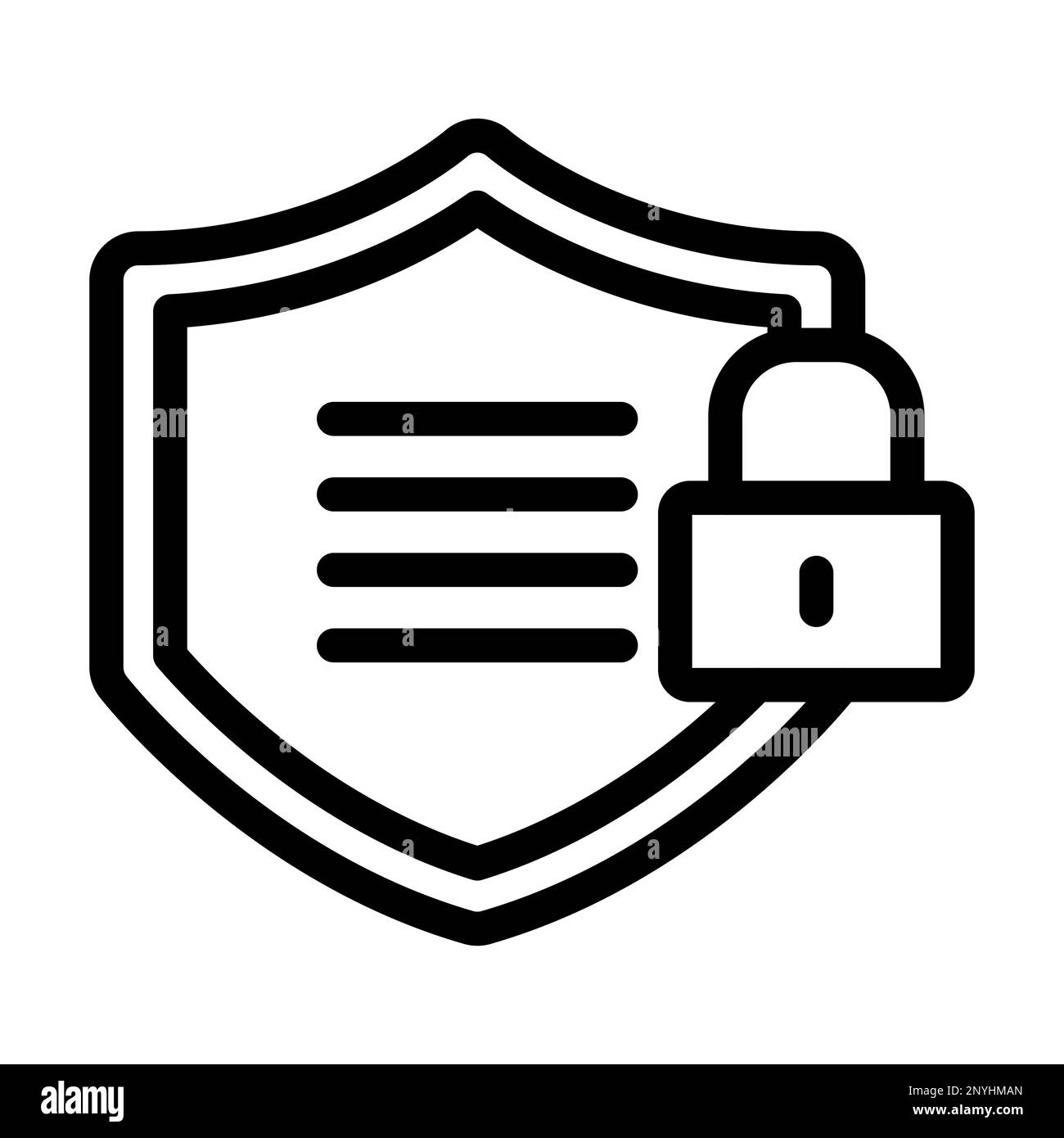 Security sheild icon hi-res stock photography and images - Alamy