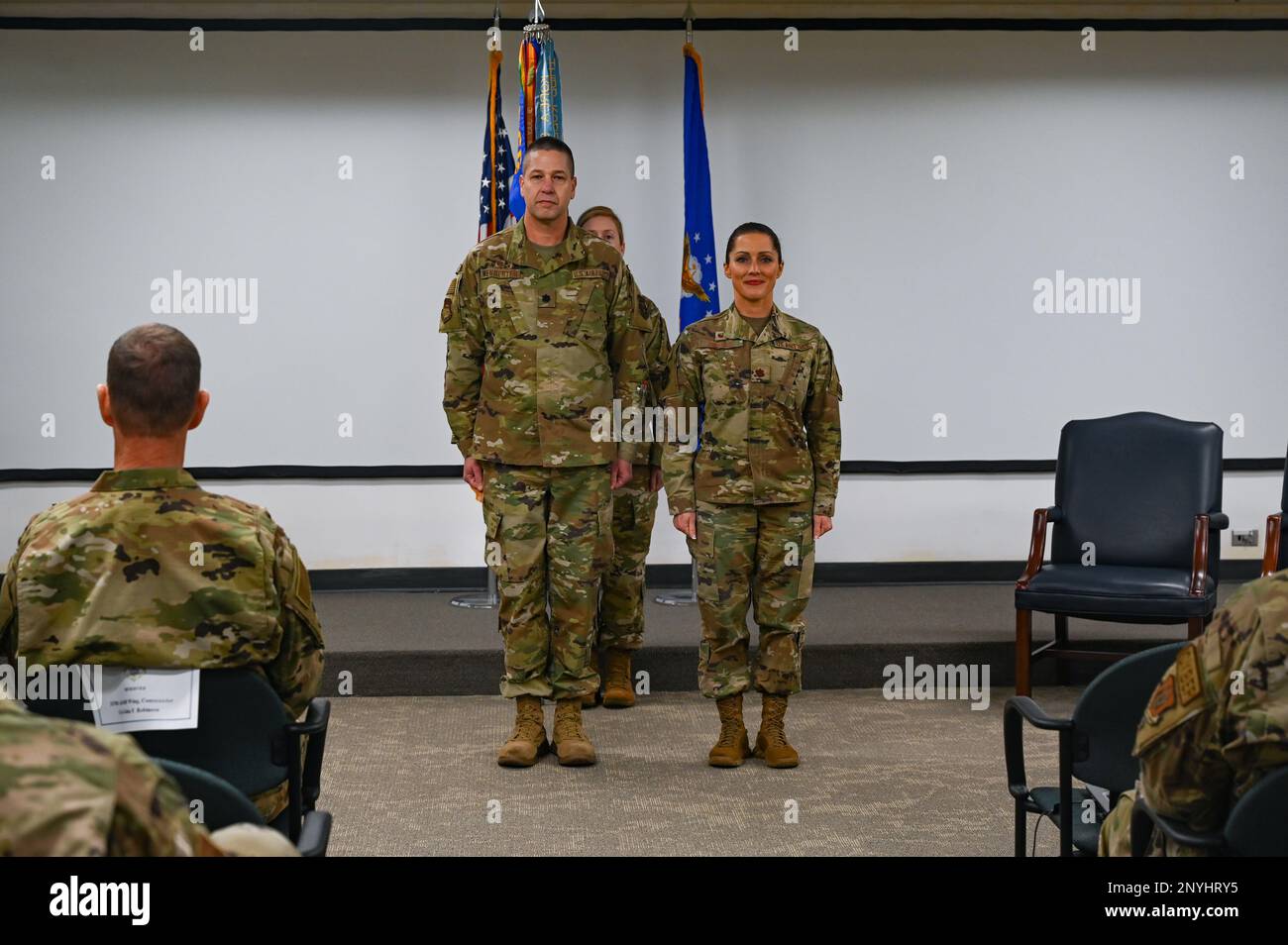 U.S. Air Force Lt. Col. Robert Wengerter, commander of the 315th ...