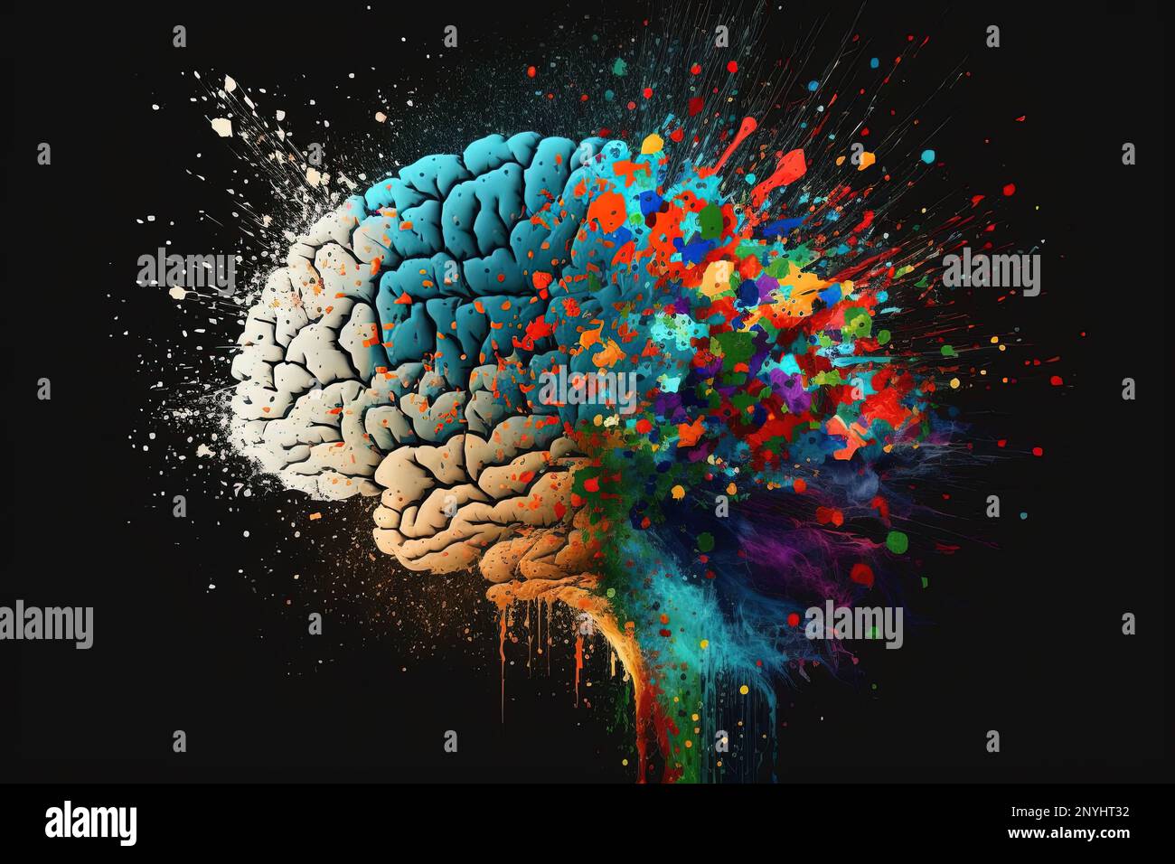 Cognitive explosion hi-res stock photography and images - Alamy