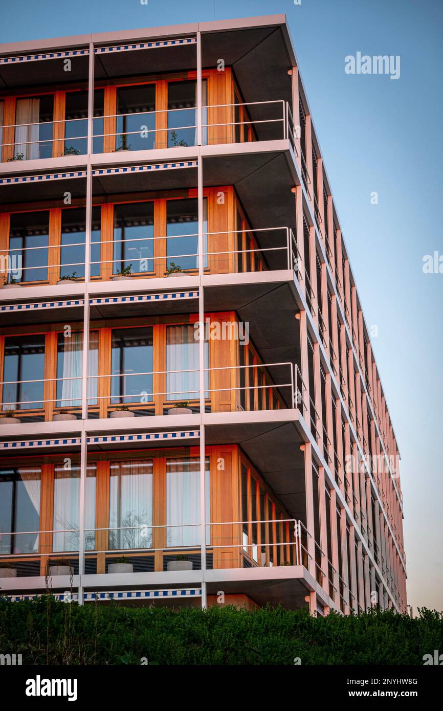 Beautiful Architecture New Building Sunlight Reflections Contrast Stock ...