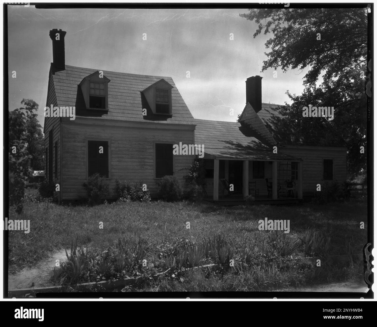 Guy Cottage, Pungoteague, Accomack County, Virginia. Carnegie Survey of ...