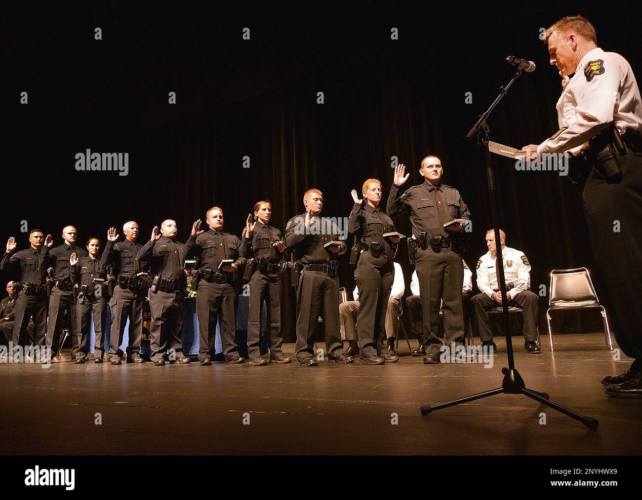 The High Point Police Department promoted 3 officers and held a ...