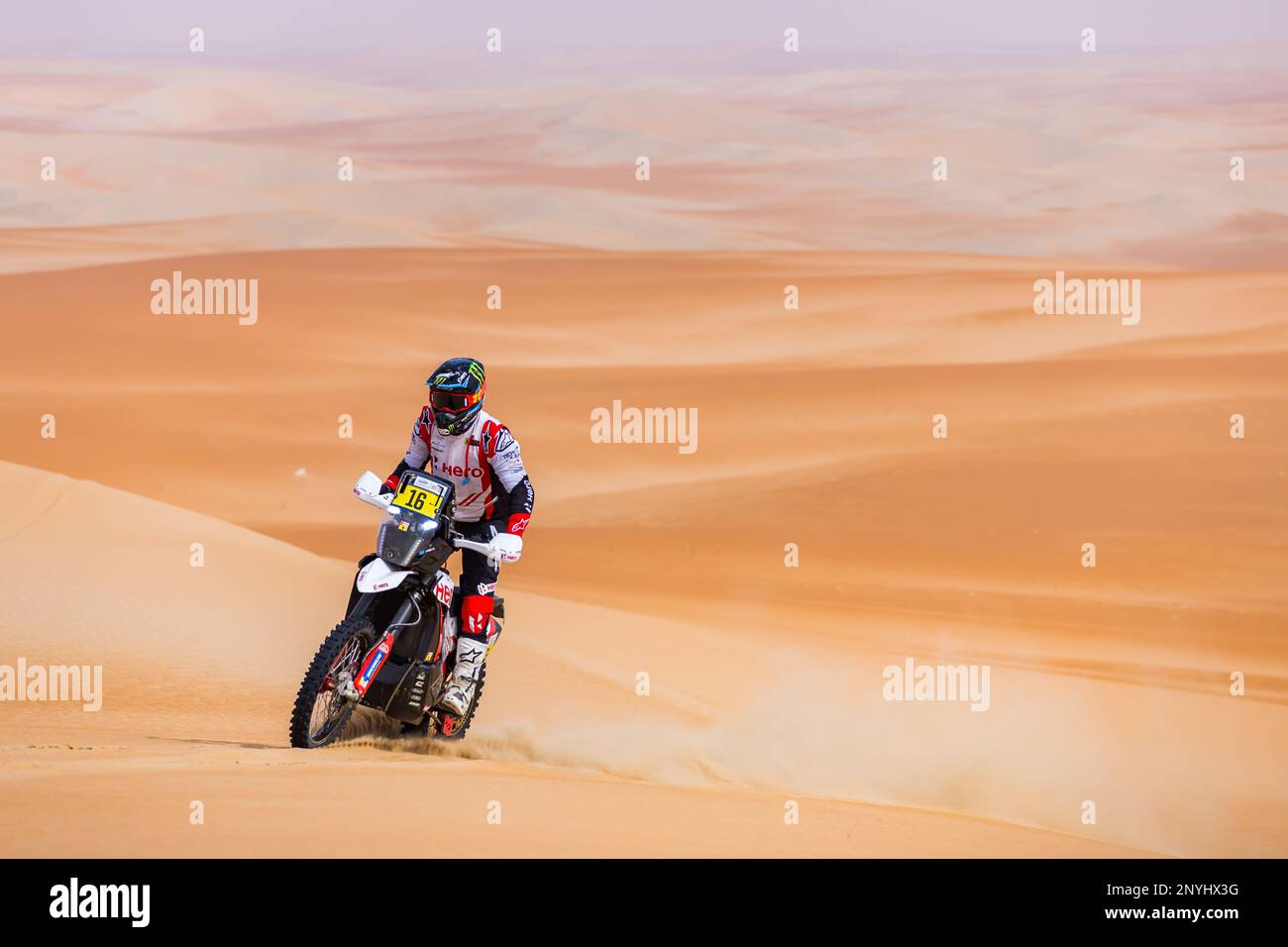 Abu Dhabi, UAE. 02nd Mar, 2023. 16 BRANCH Ross (bwa), Hero Motorsports ...