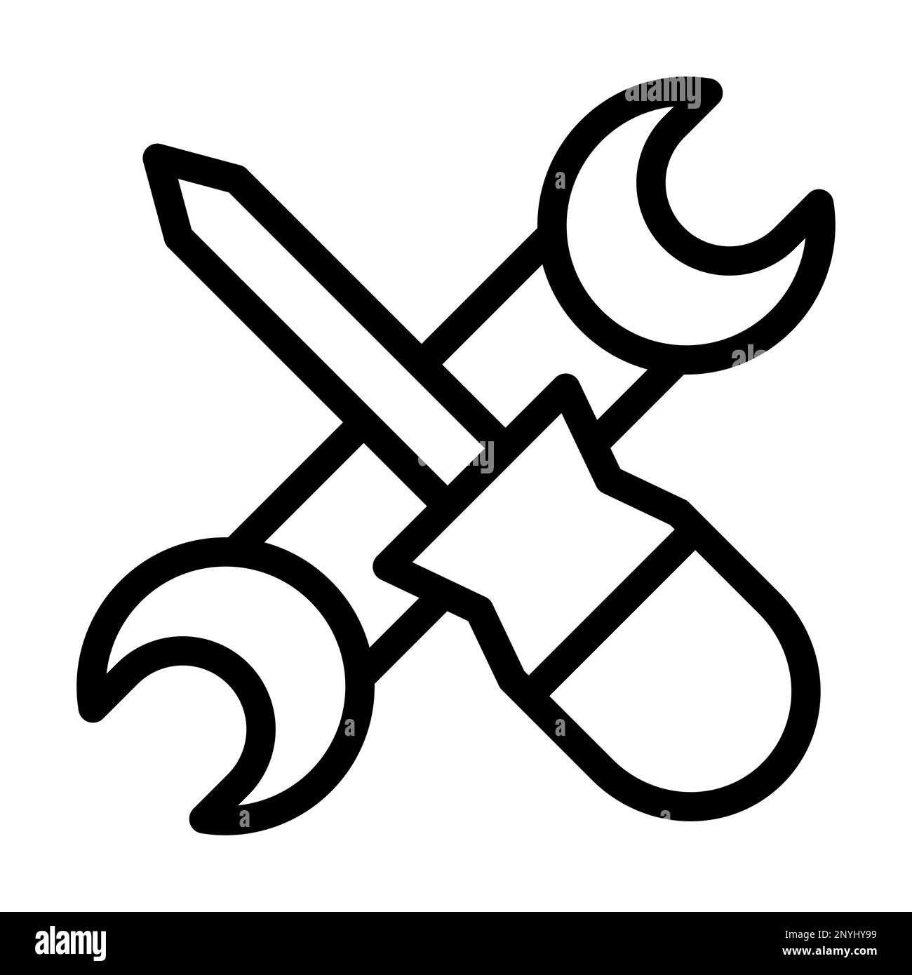 Creative tools desk drawing Black and White Stock Photos & Images - Alamy