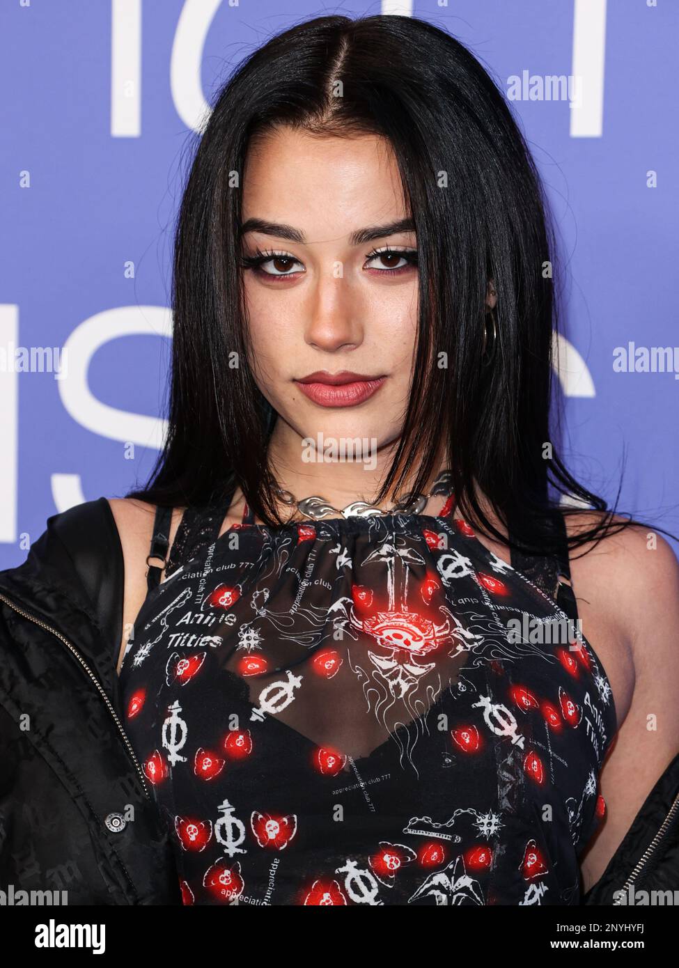 INGLEWOOD, LOS ANGELES, CALIFORNIA, USA - MARCH 01: Alaina Castillo ...