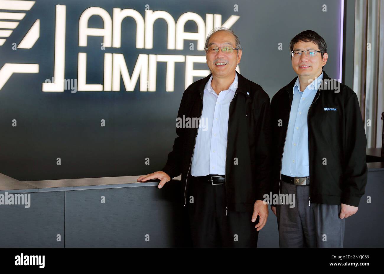 Co-founders of Pioneer Environmental Technology, James Ow Chin Seng ...
