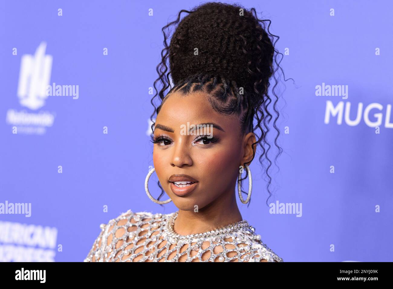 INGLEWOOD, LOS ANGELES, CALIFORNIA, USA - MARCH 01: Chloe Bailey ...