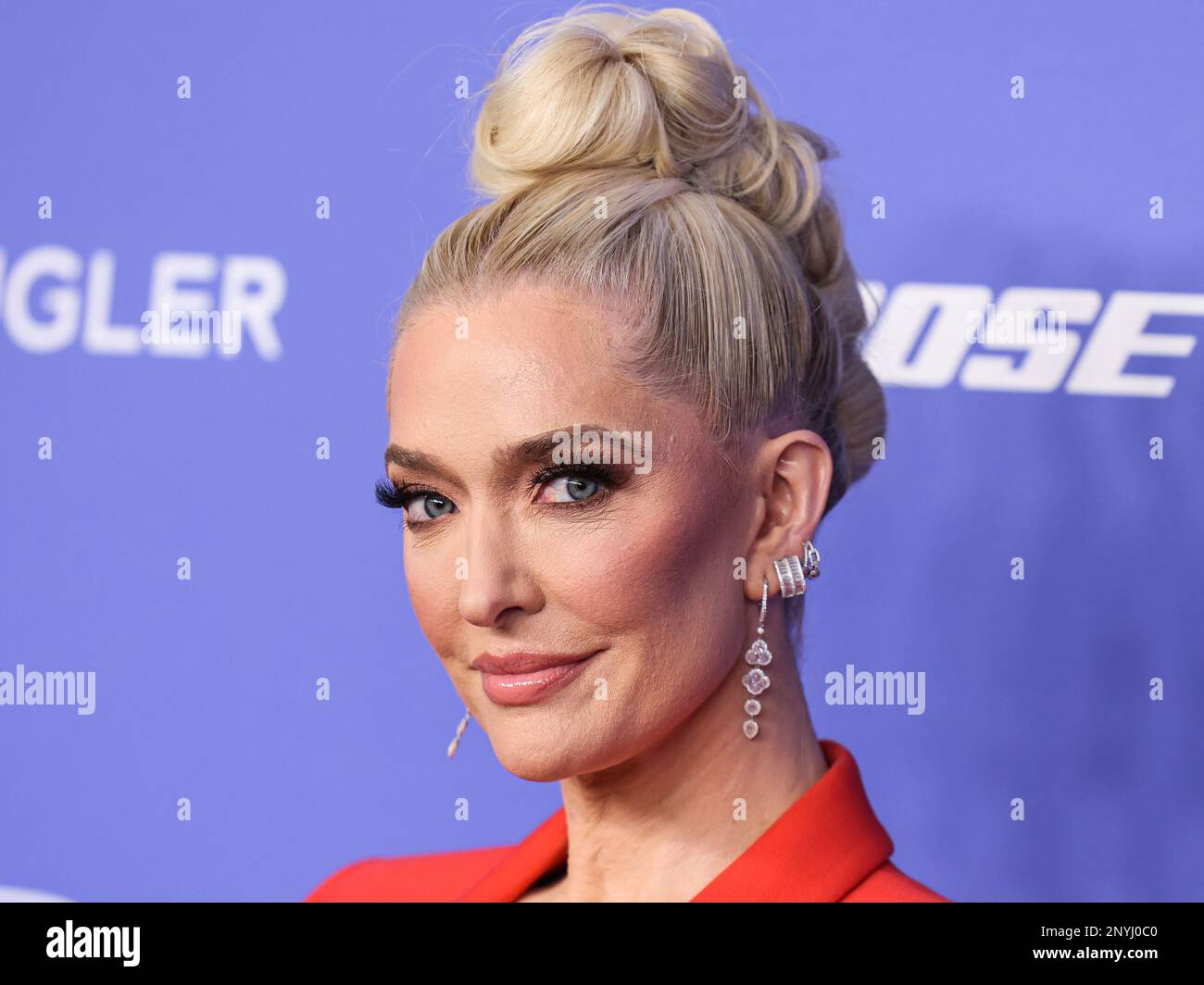 INGLEWOOD, LOS ANGELES, CALIFORNIA, USA - MARCH 01: Erika Jayne arrives ...