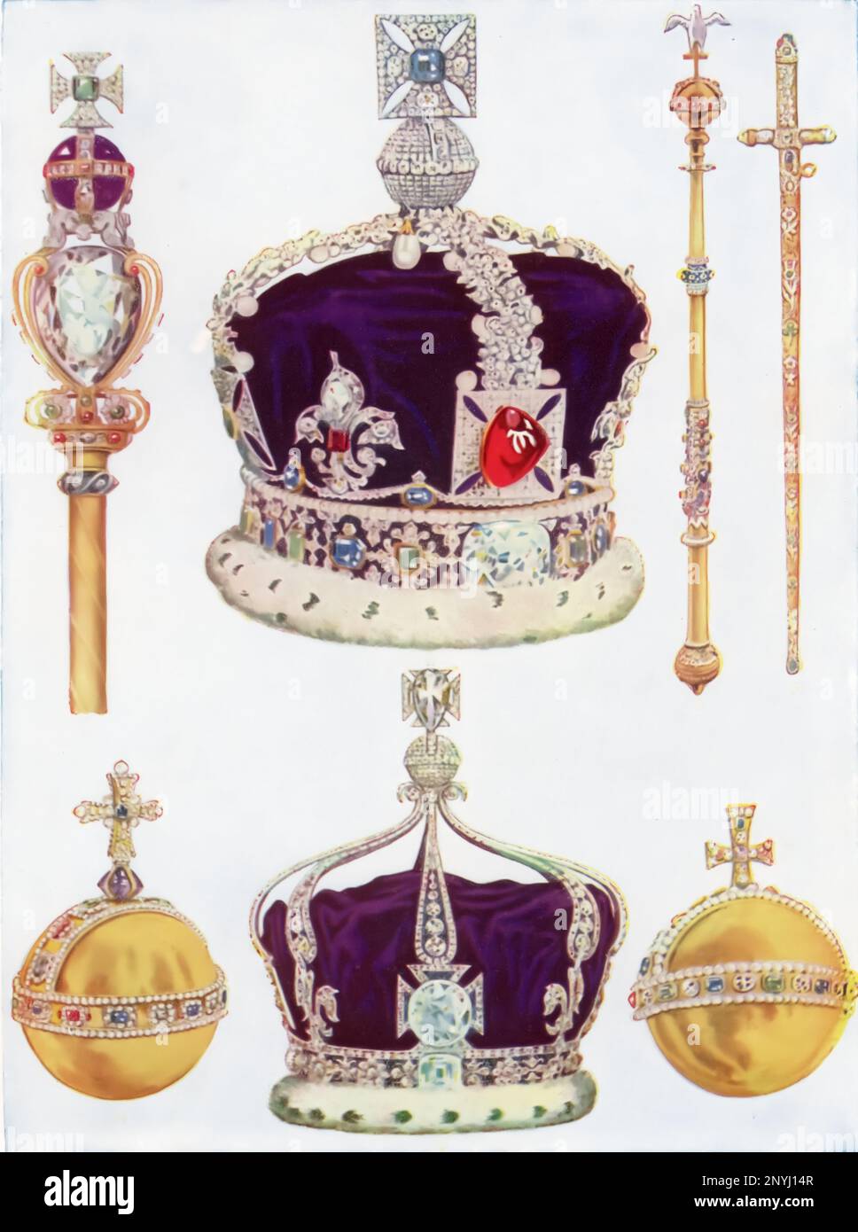 Queen mary iis orb hi-res stock photography and images - Alamy