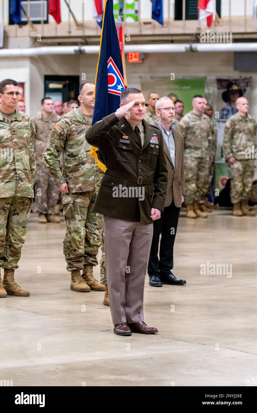 Brig. Gen. Matthew S. Woodruff, Ohio assistant adjutant general for ...