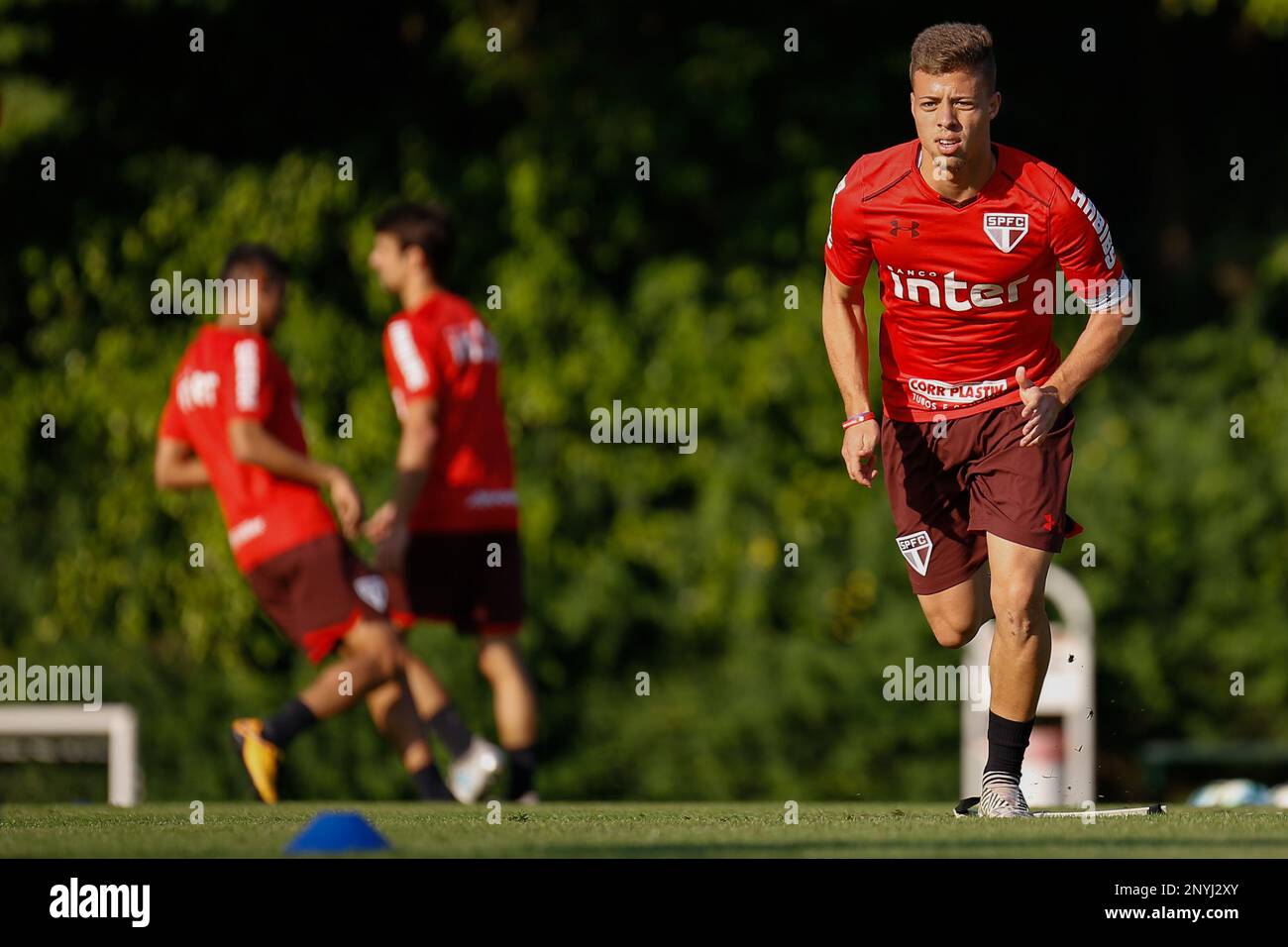 SAO PAULO - SP - 11/07/2017 - SAO PAULO TRAIN - Lucas Fernandes during ...