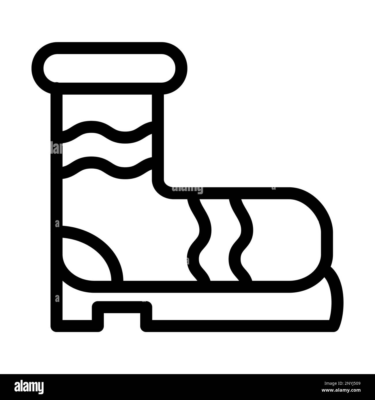 Santa boot Black and White Stock Photos & Images - Alamy