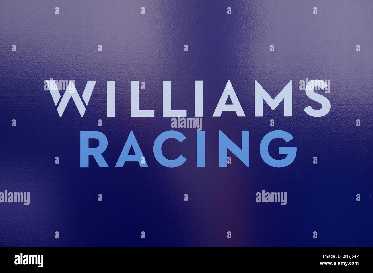 Williams racing logo hi-res stock photography and images - Alamy