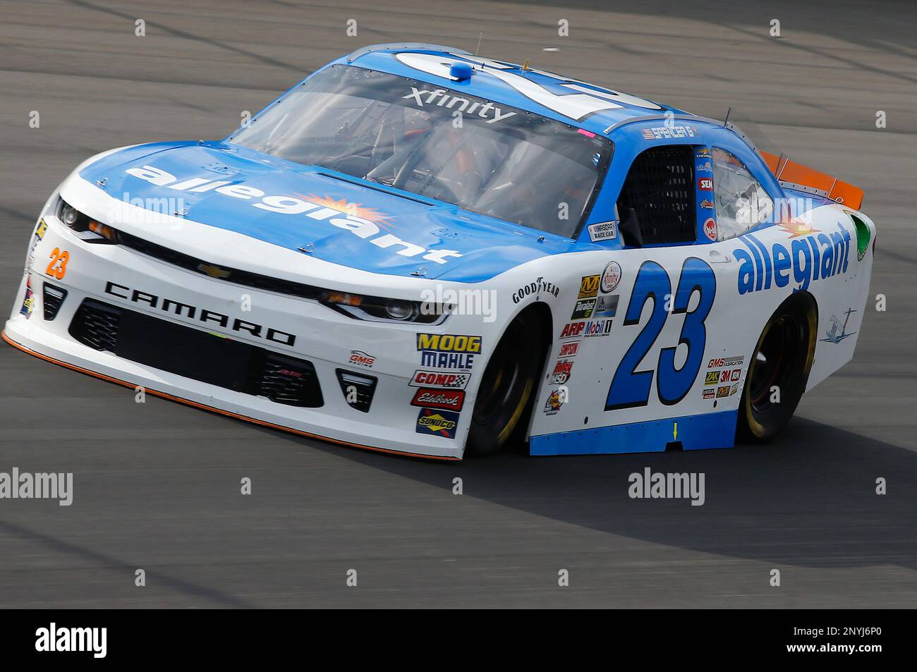 Spencer Gallagher, Allegiant Airlines Chevrolet Camaro during ...