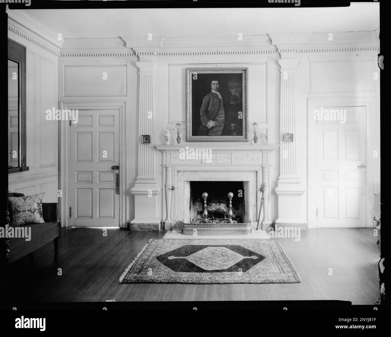 Eyre Hall, Cherrystone Inlet, Northampton County, Virginia. Carnegie ...