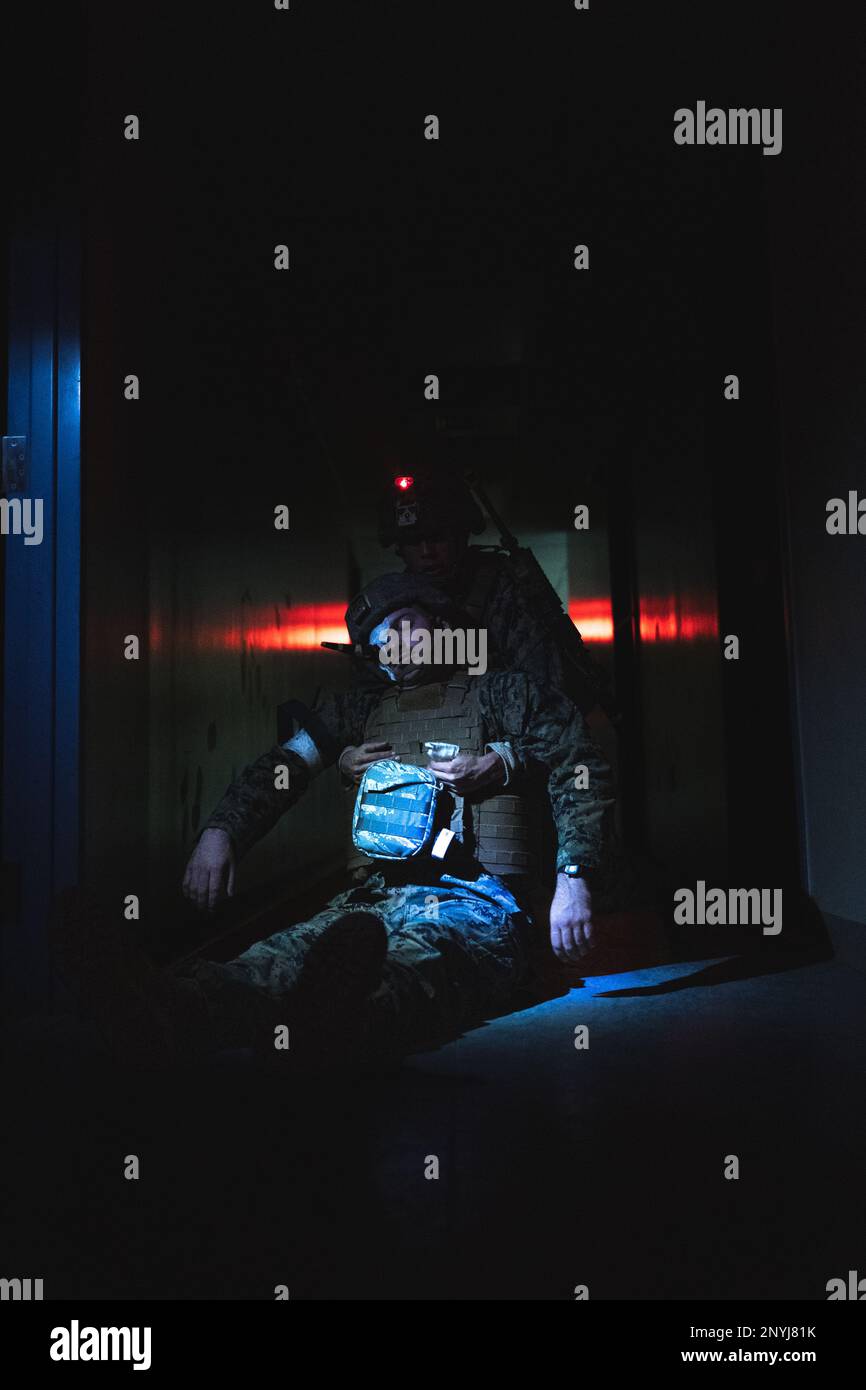 U.S. Marines with III Marine Expeditionary Force Support Battalion, III ...