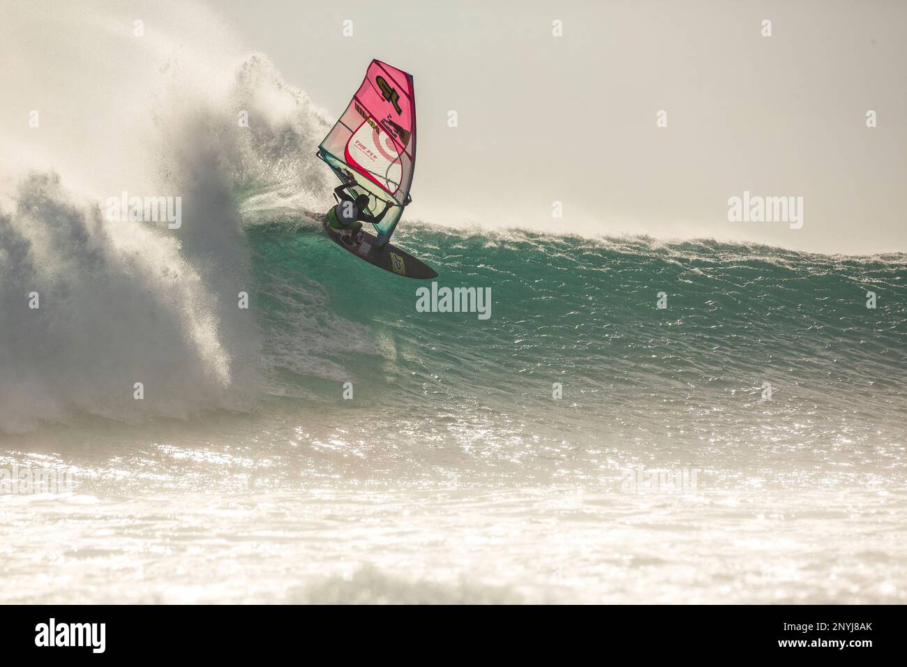 Jason Polakow windsurfs in Rote Island, Indonesia on June 6, 2017 ...