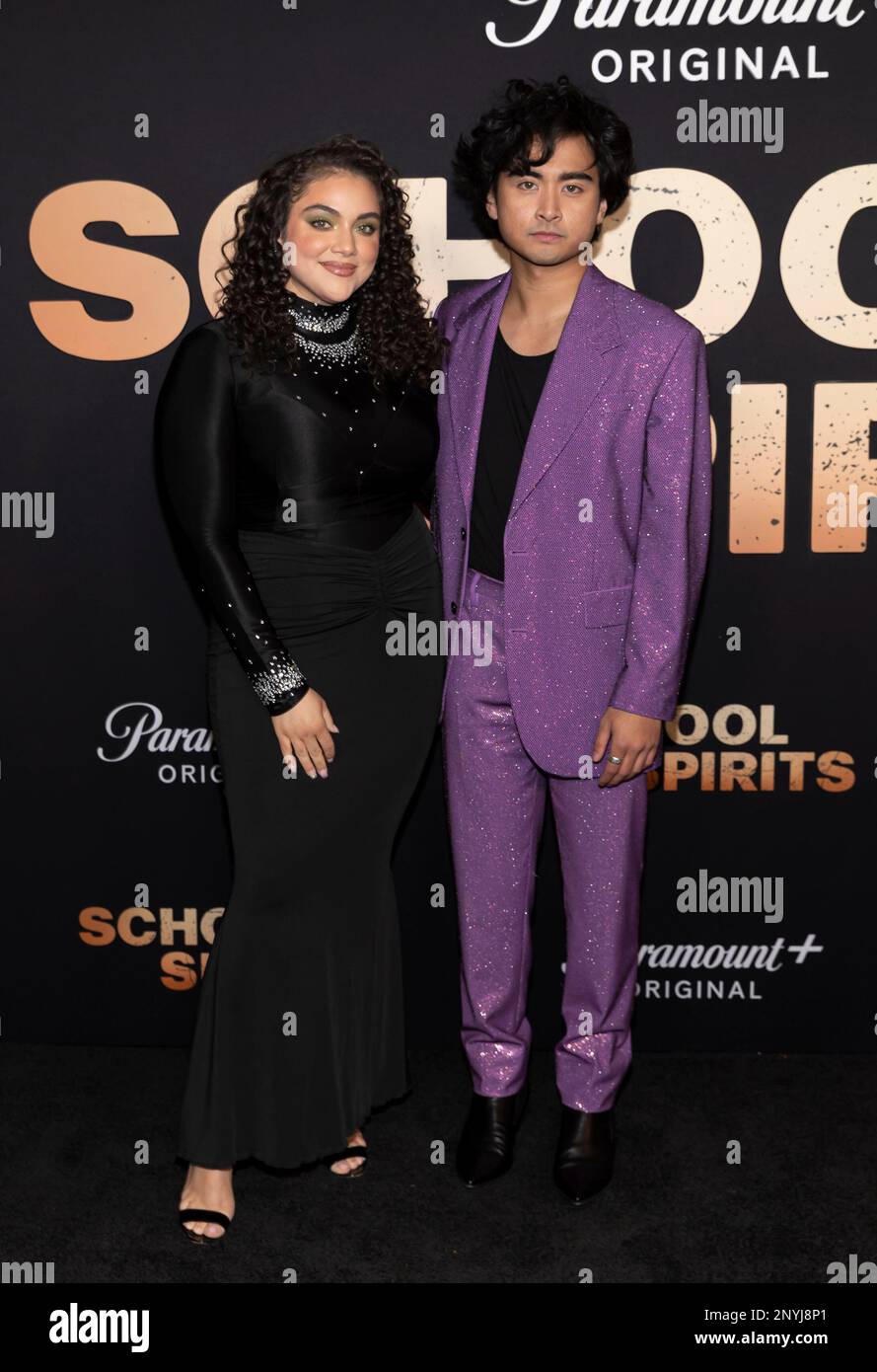 Los Angeles, USA. 01st Mar, 2023. Kiara Pichardo and Kristian Flores ...