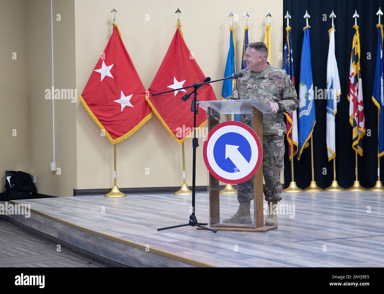 U.S. Army Brig. Gen. with the Alabama National Guard, Thomas Vickers ...