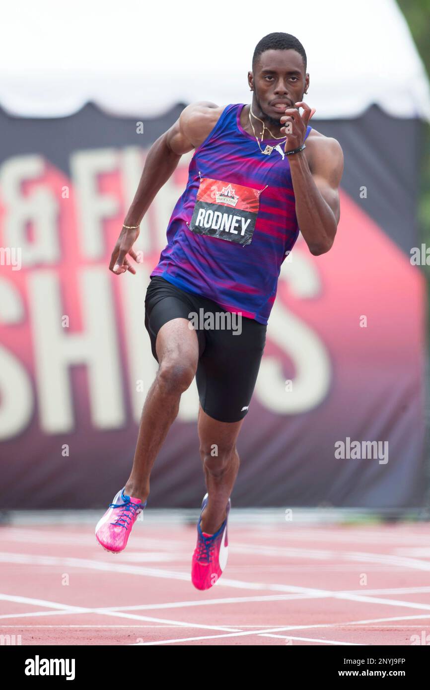 OTTAWA, ON - JULY 08: Brendon Rodney in the at the Canadian Track and ...