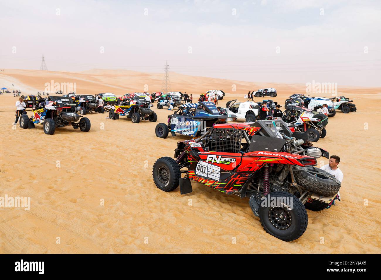 Abu Dhabi, UAE. 02nd Mar, 2023. 401 NAVARRO Pau (spa), CAZALET François ...