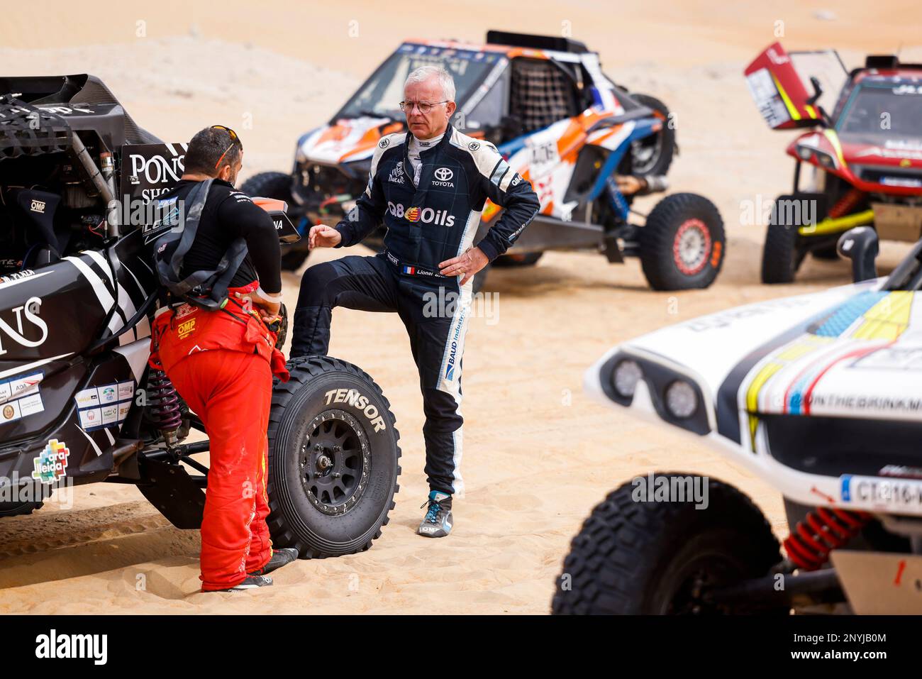 Abu Dhabi, UAE. 02nd Mar, 2023. BAUD Lionel (fra), G Rally Team, G ...