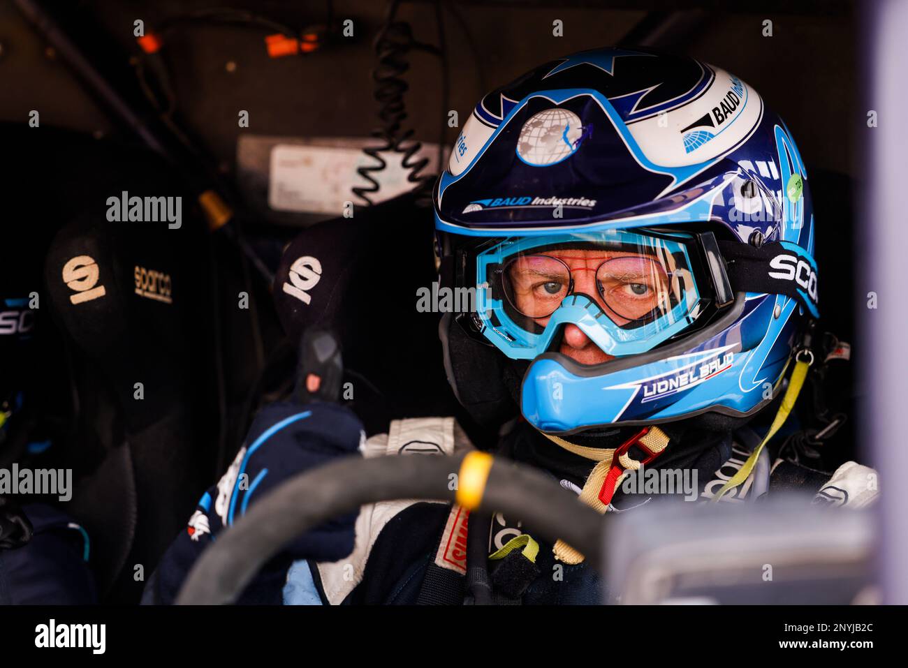 Abu Dhabi, UAE. 02nd Mar, 2023. BAUD Lionel (fra), G Rally Team, G ...