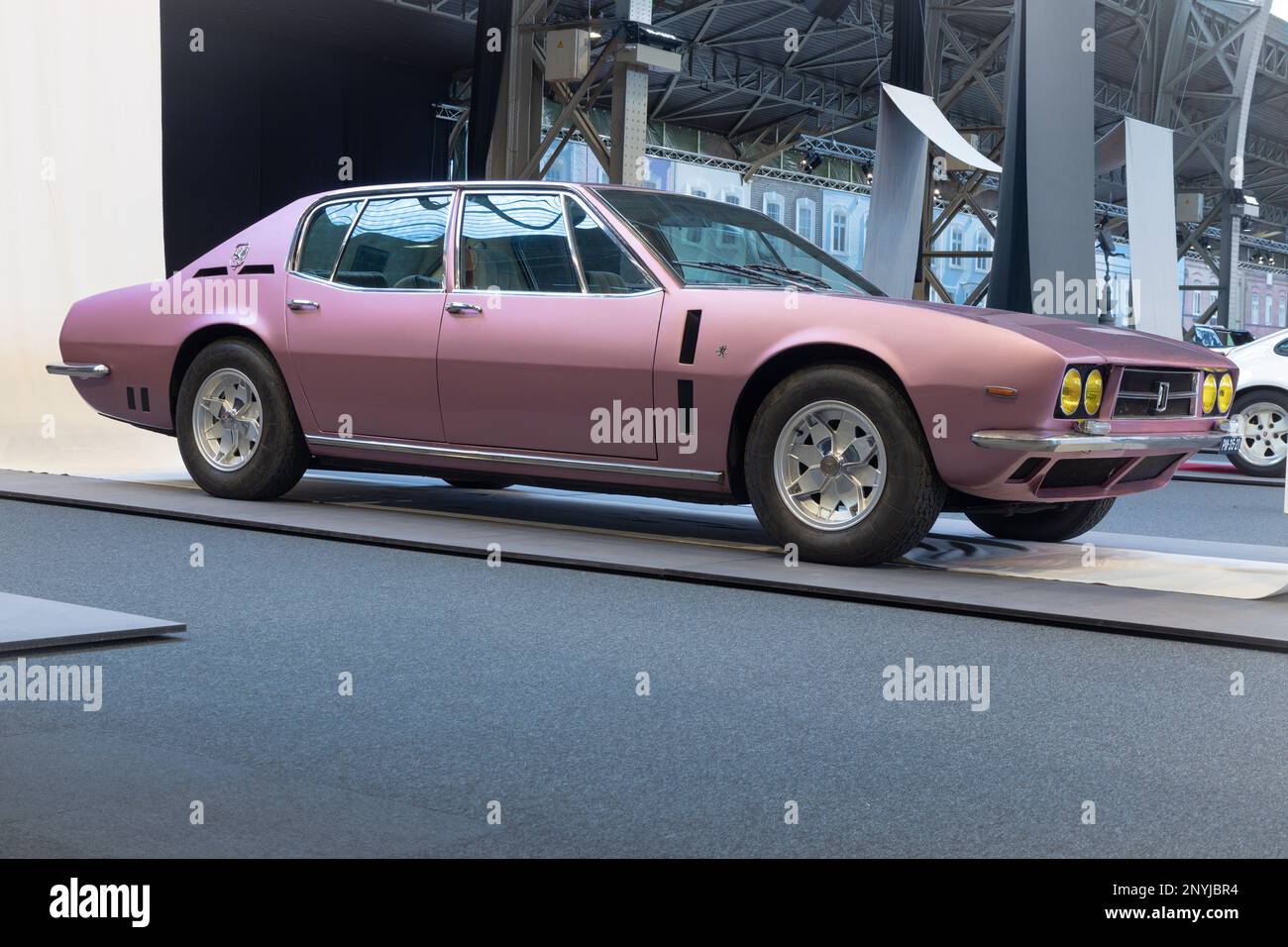 BRUSSELS, BELGIUM-DECEMBER 26, 2022: 1972 Iso Rivolta Fidia (S4 ...