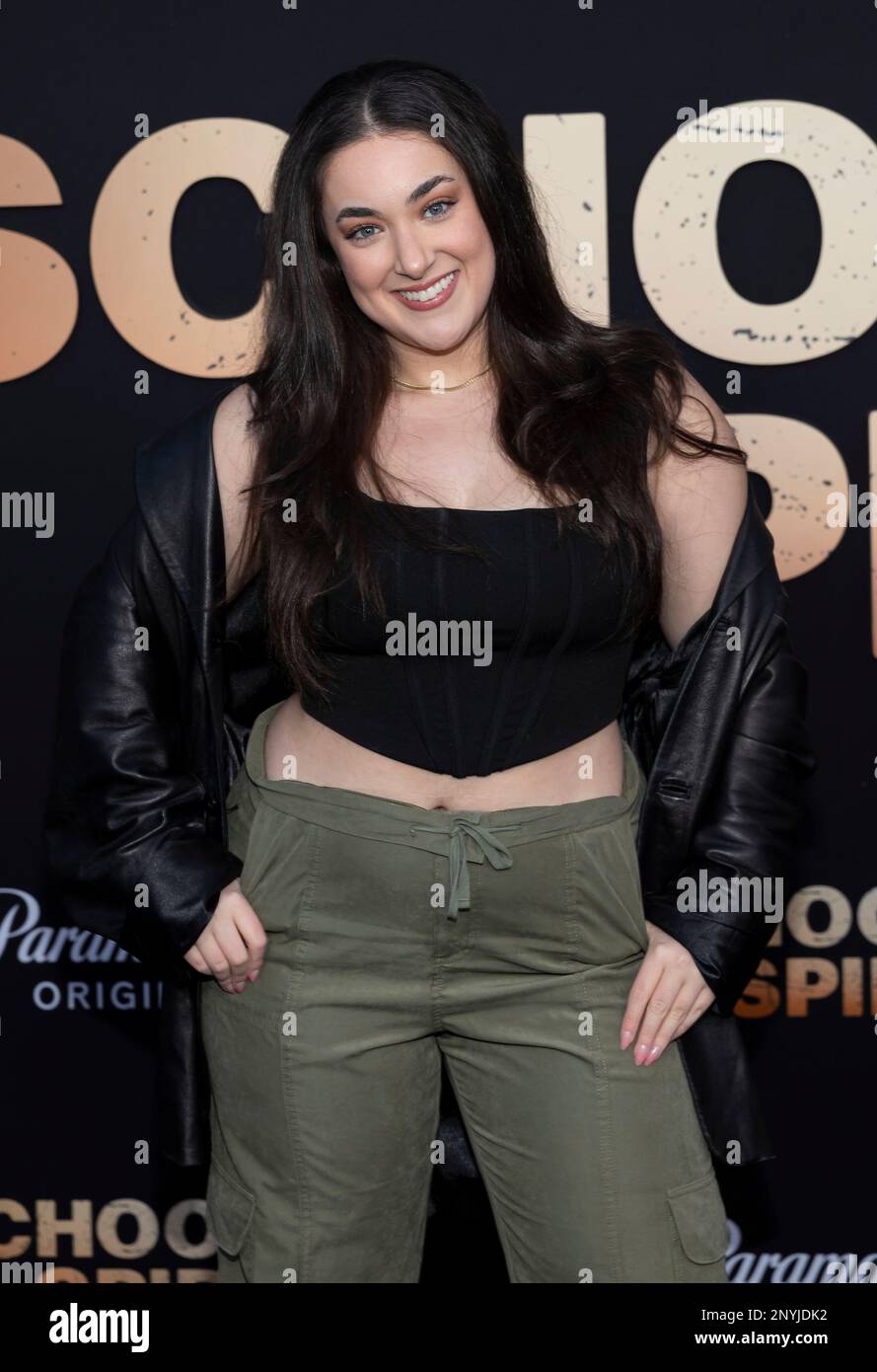 Zoe Nazarian attends the arrivals of Paramount + School Spirits ...