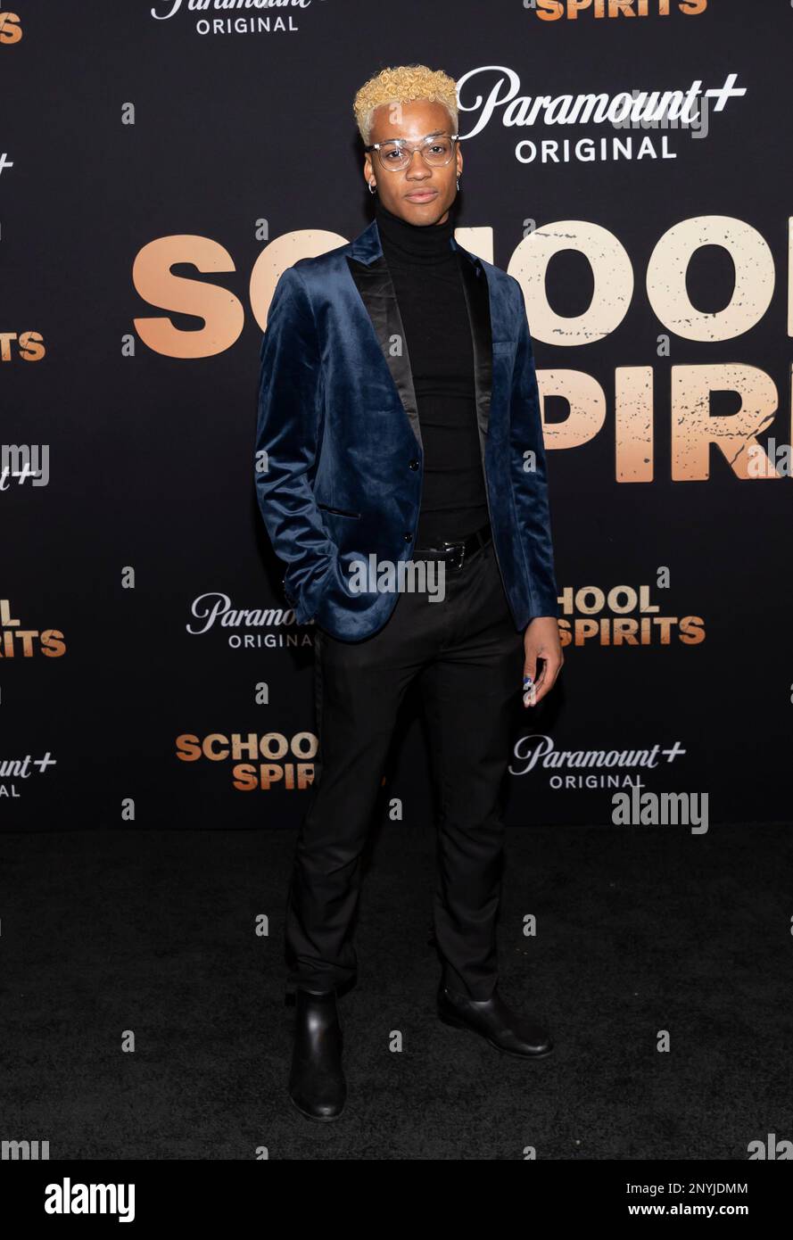 Marlon Anthony attends the arrivals of Paramount + School Spirits ...