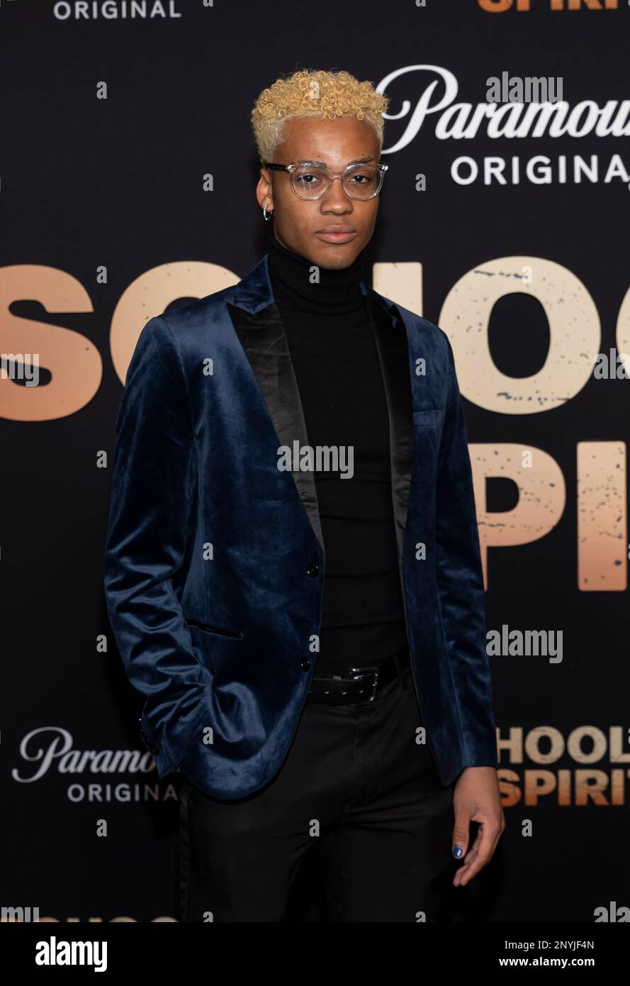 Marlon Anthony attends the arrivals of Paramount + School Spirits ...