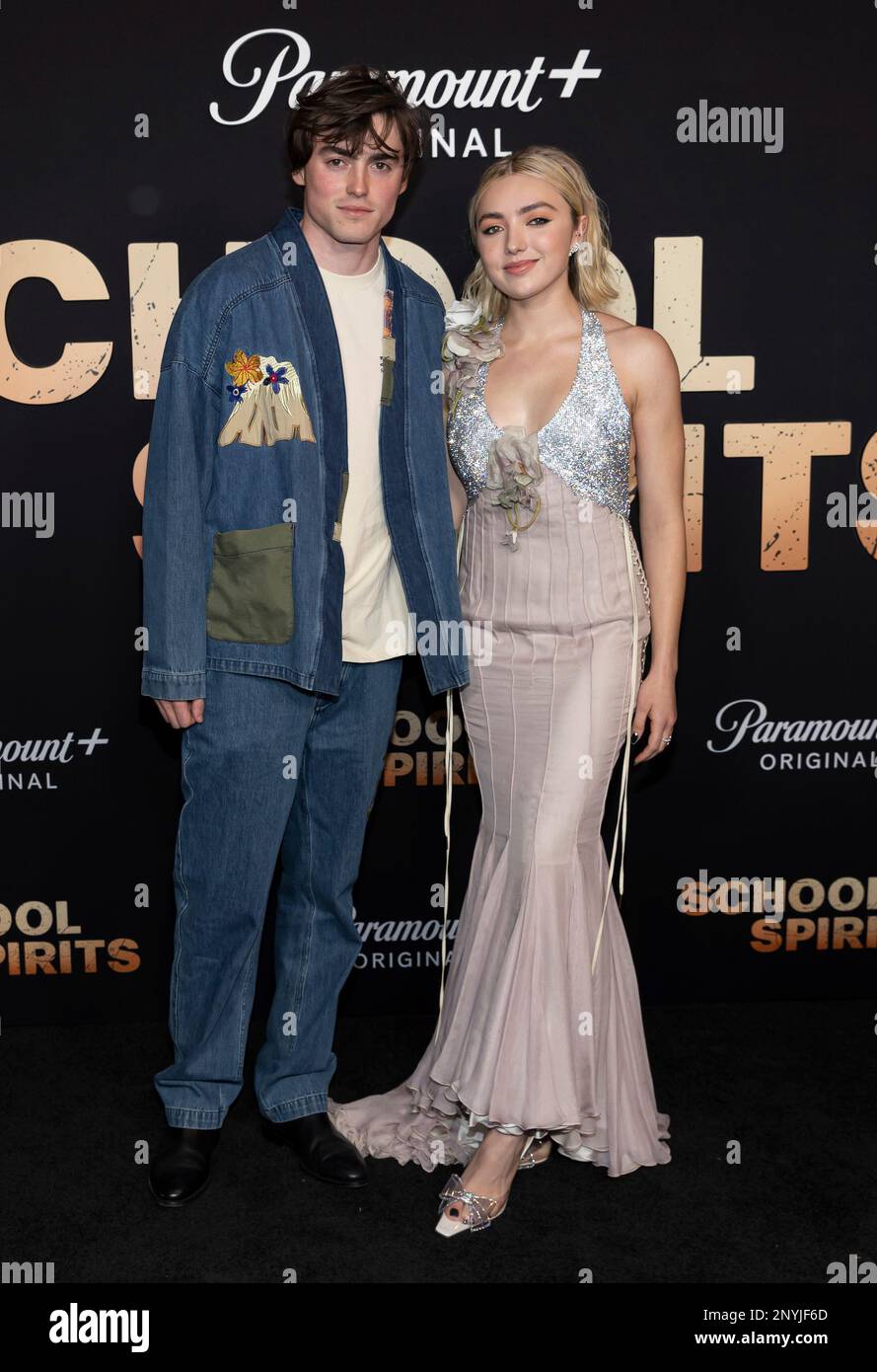 Los Angeles, USA. 01st Mar, 2023. Spencer List and Peyton List attend the arrivals of Paramount ...