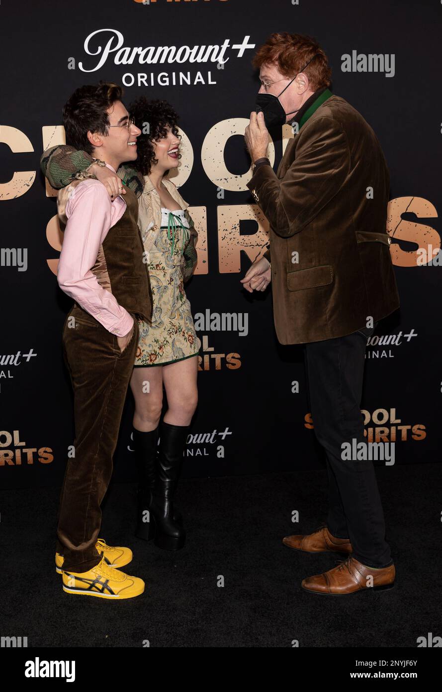 Los Angeles, USA. 01st Mar, 2023. Nick Pugliese, Sarah Yarkin and ...