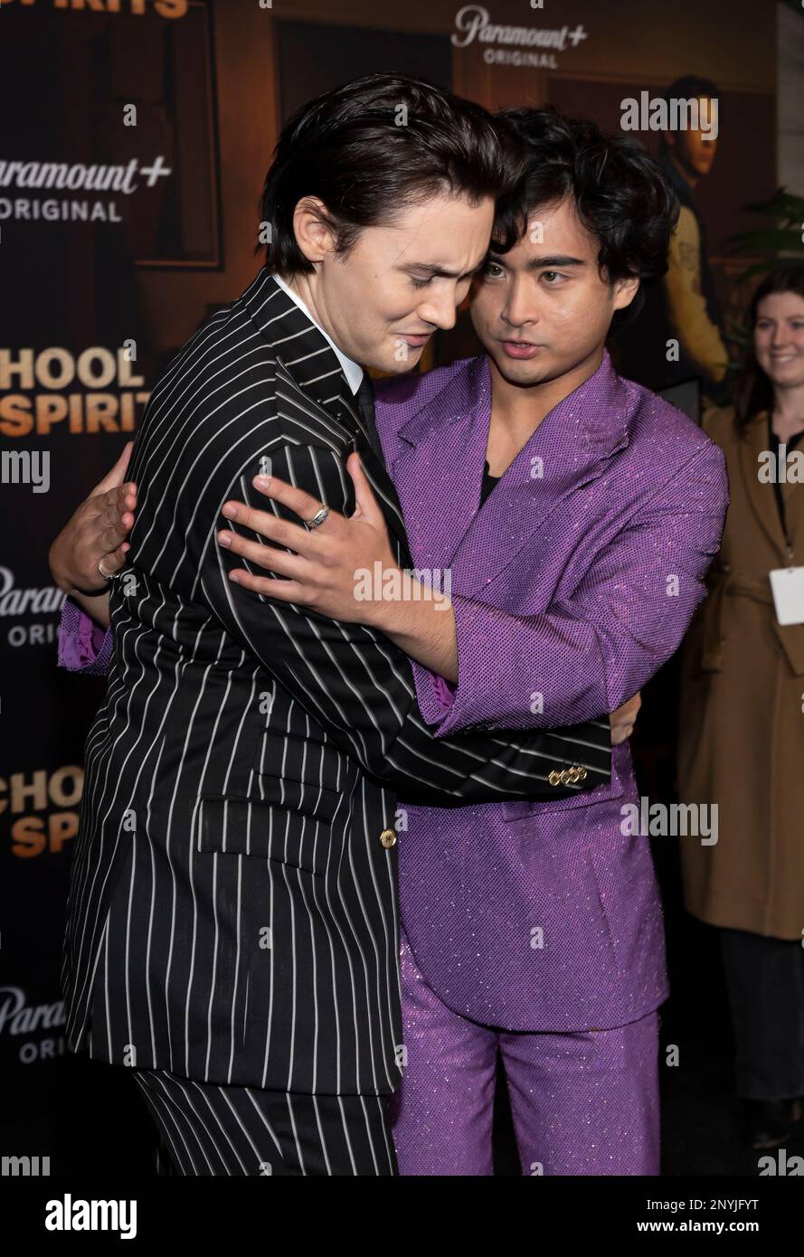 Los Angeles, USA. 01st Mar, 2023. Spencer MacPherson and Kristian ...