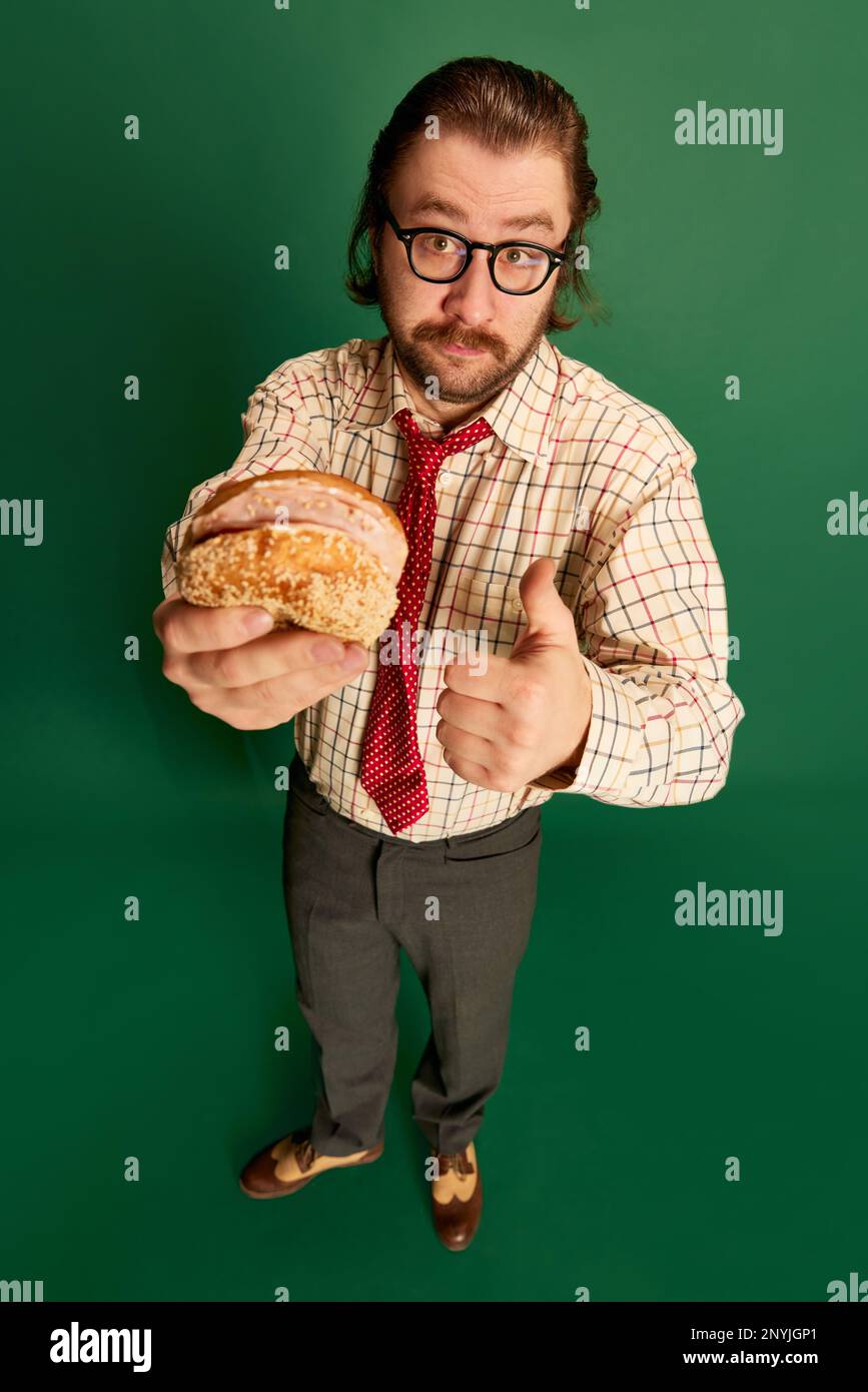 Retro sandwich 90s hi-res stock photography and images - Alamy