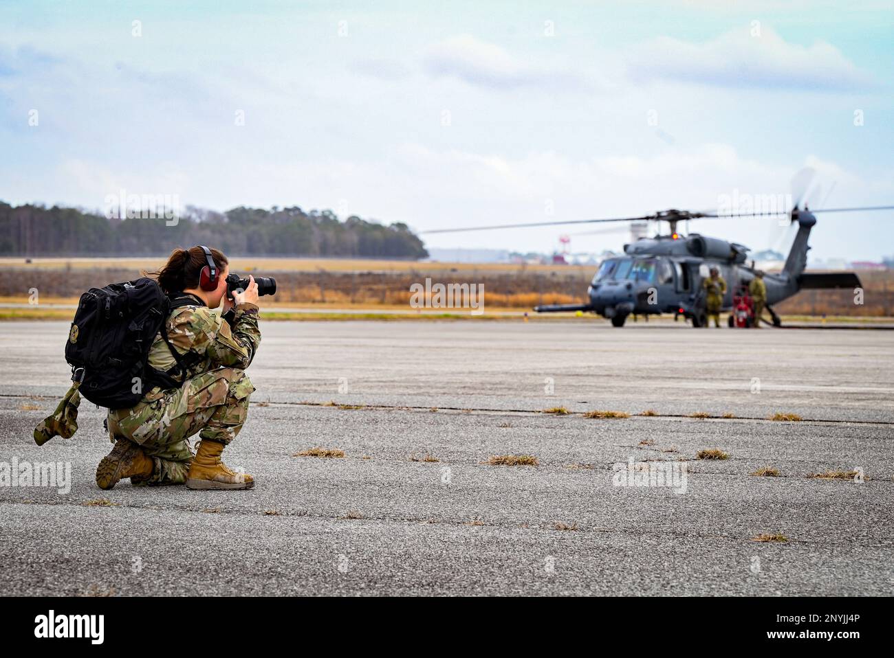 U.S. Air Force Master Sgt. Kelly Goonan, public affairs superintendent ...