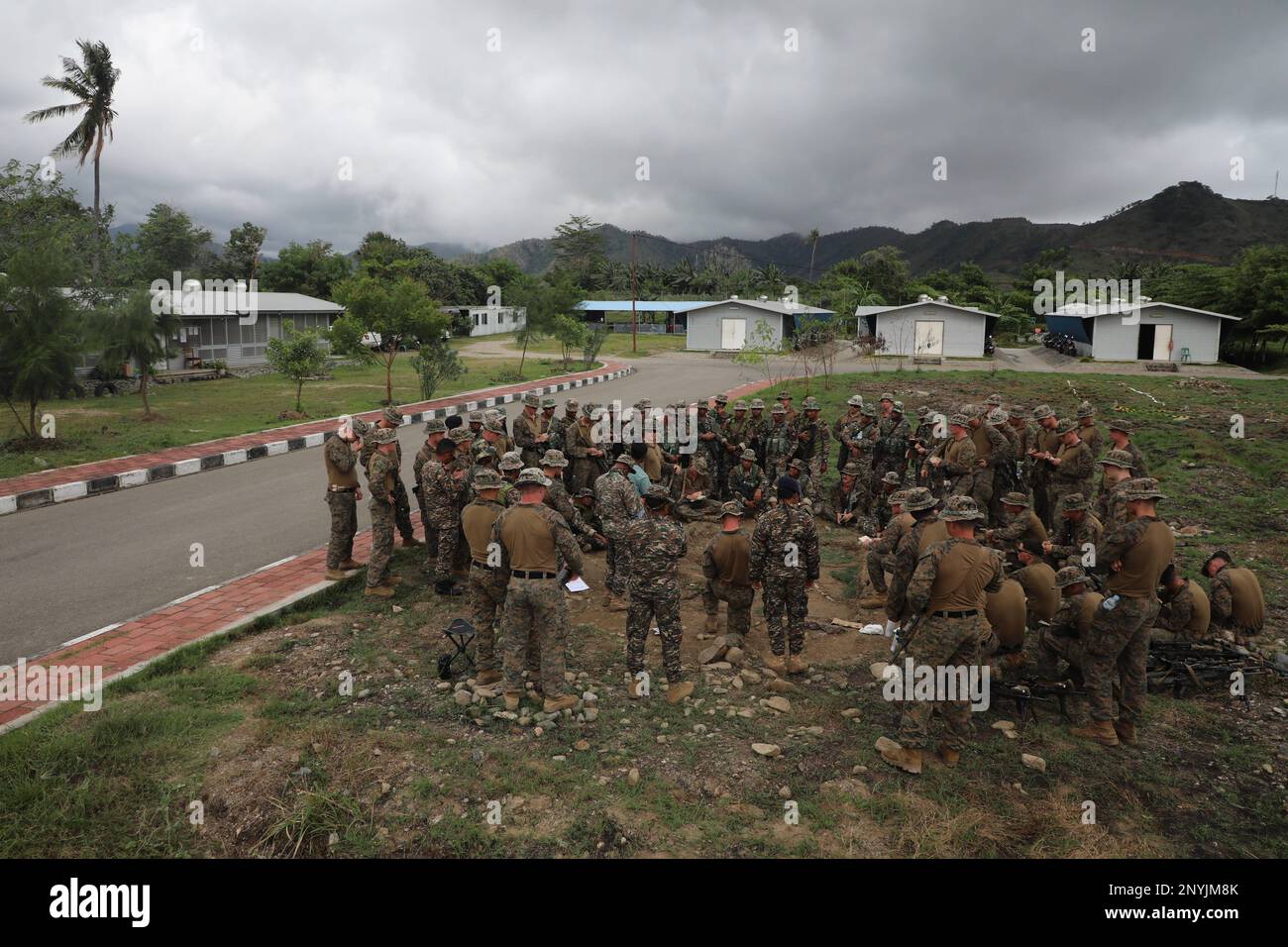 NAVAL BASE HERA, Timor-Leste (Feb. 12, 2023) – U.S. Marines assigned to ...