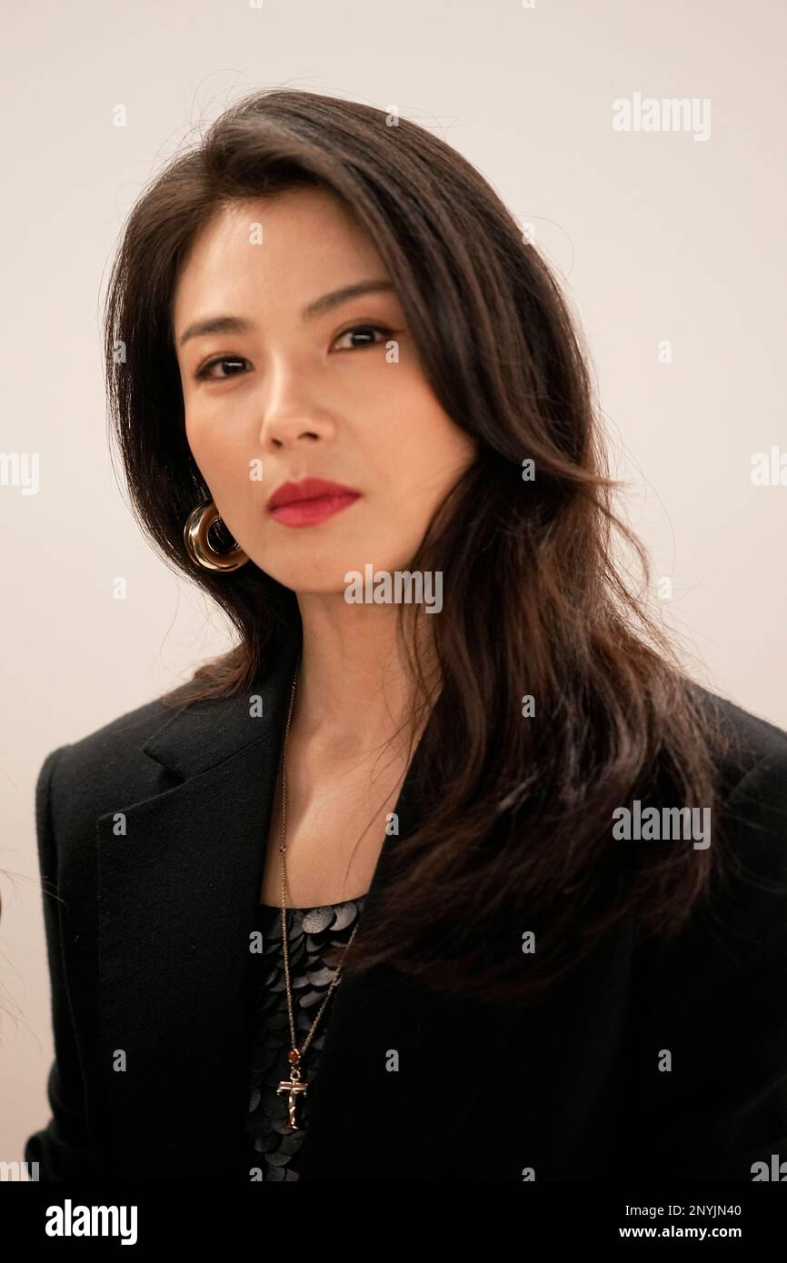 Liu Tao attends the Chloe Fall/Winter 2023-2024 ready-to-wear ...