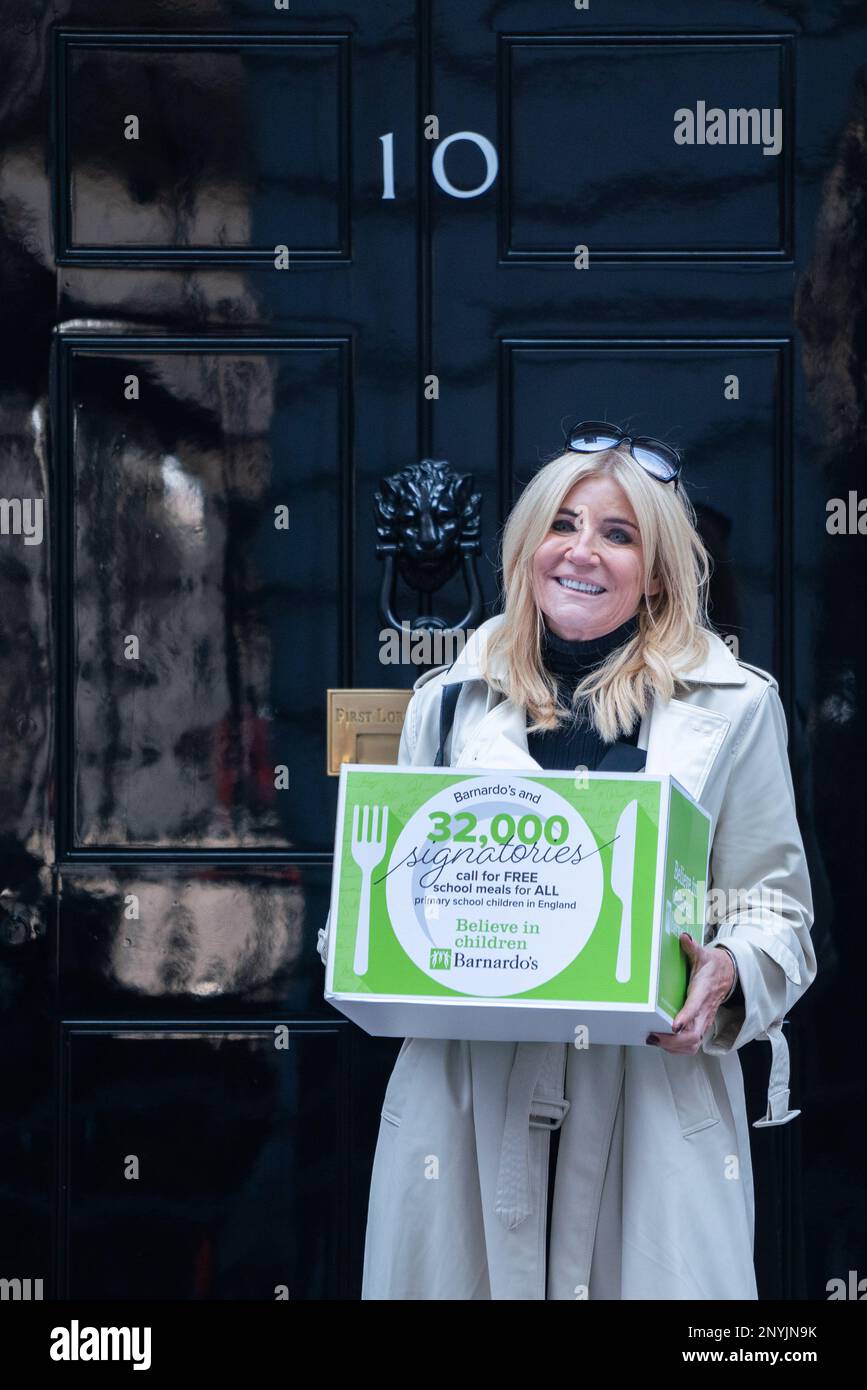 London, UK. 2 March 2023. .Eastern actress Michelle Collins, and ...