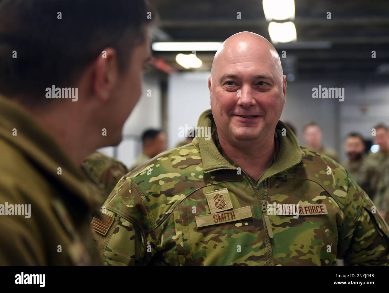 Chief Master Sgt. Robert Smith, 193rd Special Operations Wing command ...
