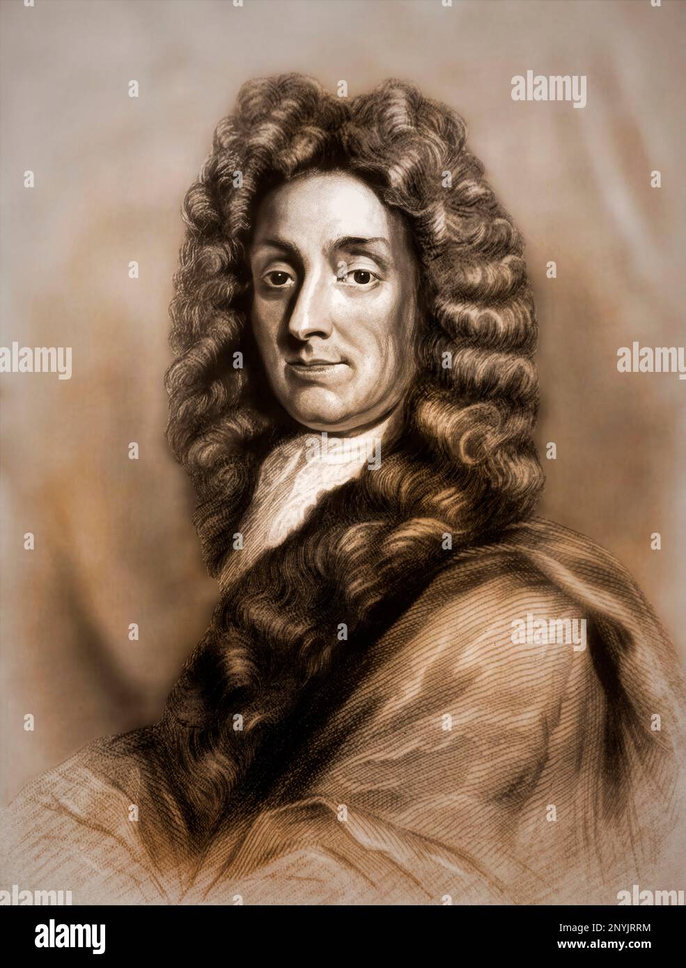 Sir Christopher Michael Wren, 1632 - 1723, English architect Stock ... Sir Christopher Michael Wren, 1632 - 1723, English architect Stock ...