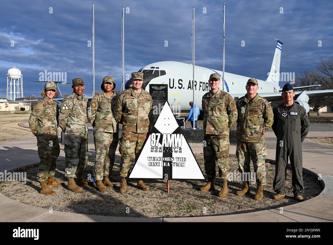 The Commander in Chief Installation Excellence Award evaluation team ...