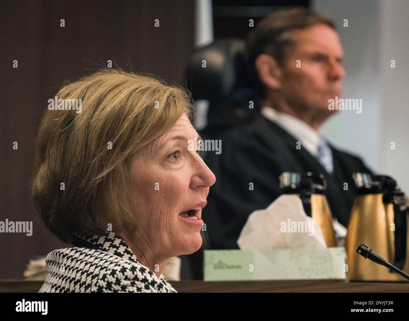 Orange County Sheriff Sandra Hutchens testifies about the use of ...