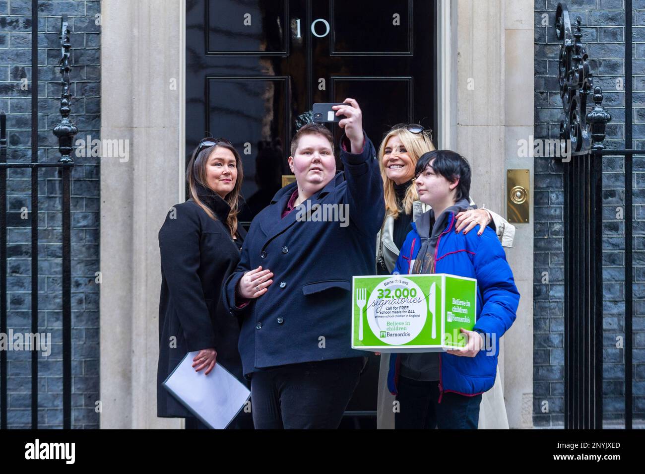 London, UK. 2 March 2023. (L) Lynn Perry MBE, Barnardo’s Chief ...